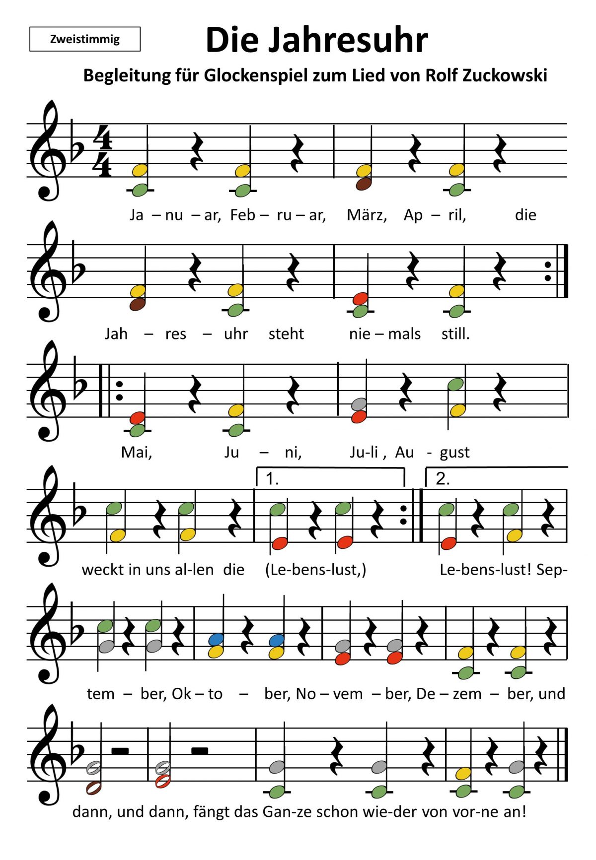 bunte Noten | Musik für Kinder